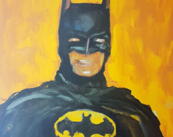 Bruce Wayne Portrait - Etsy