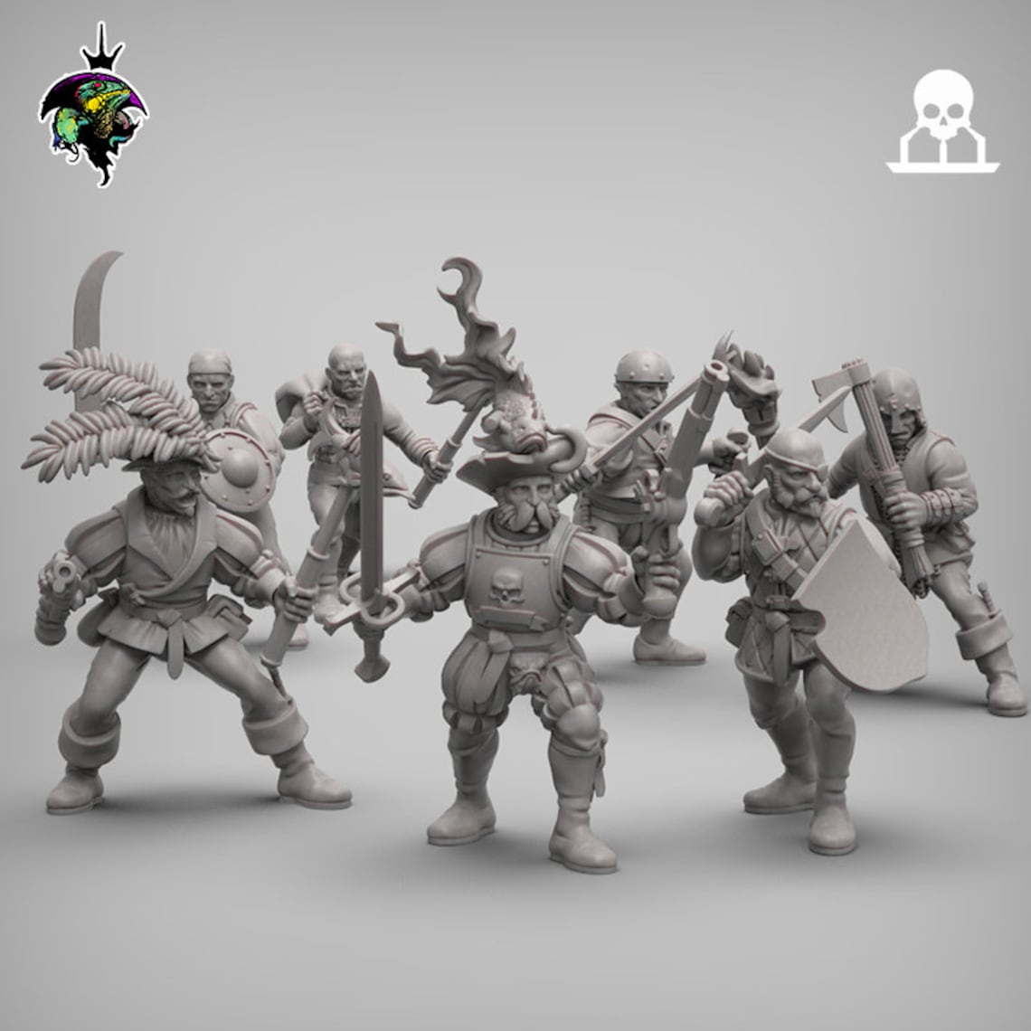 20 Fantasy Mercenaries and Militia - Etsy