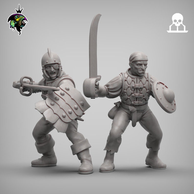 20 Fantasy Mercenaries and Militia - Etsy