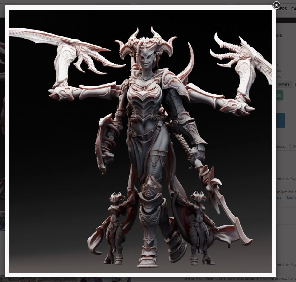 2 Demon Queens - Daemon Damzels Byketaminis - Etsy