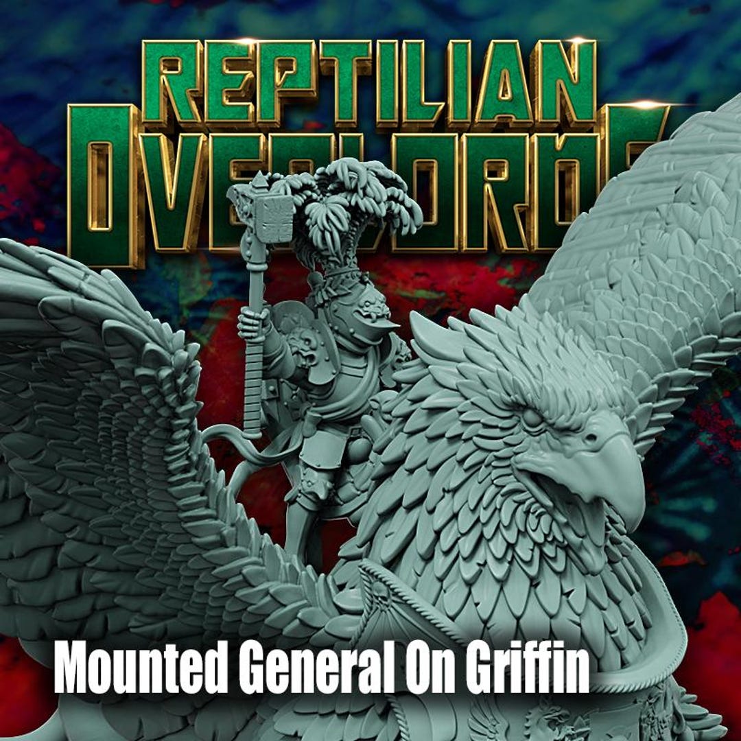 Mounted General on Griffin by Reptilian Overlords - Etsy