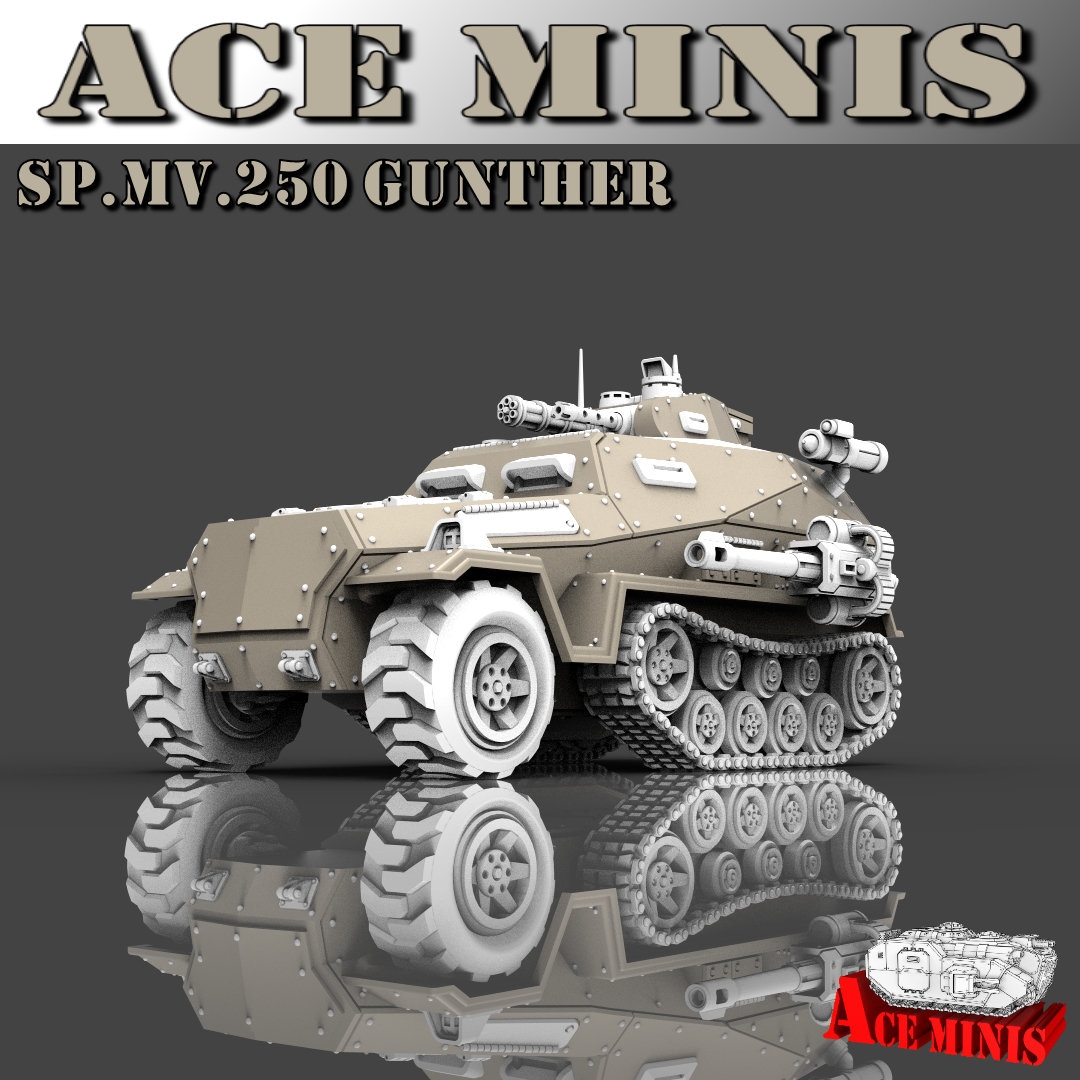GUNTHER APC IFV Mrl Transport by Ace Minis - Etsy