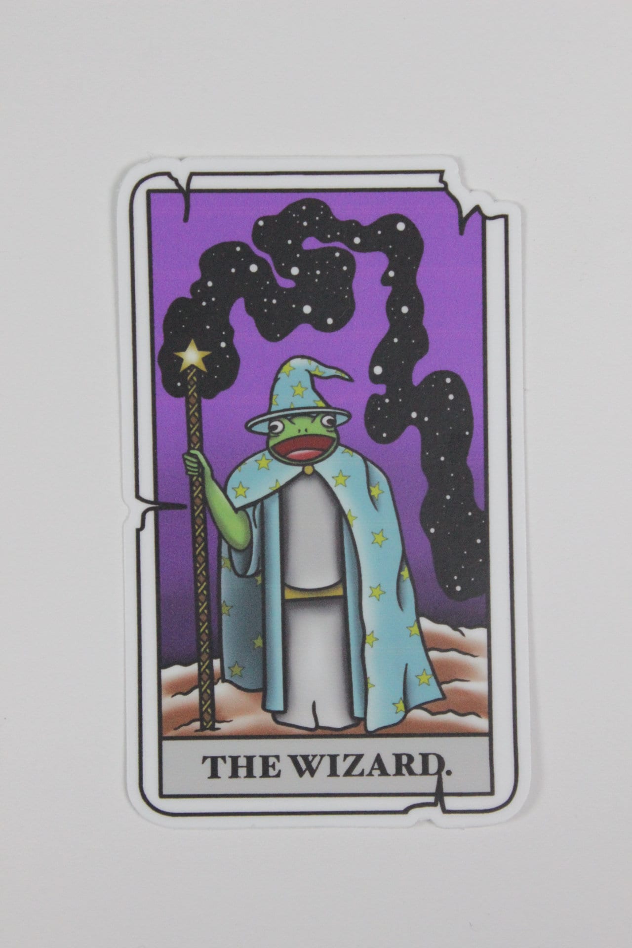 The Wizard Tarot Card Sticker - Etsy
