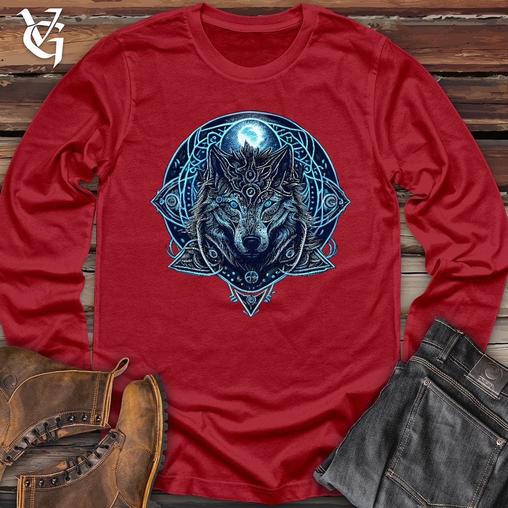 Celtic Fenrir Wolf Long Sleeve - Etsy