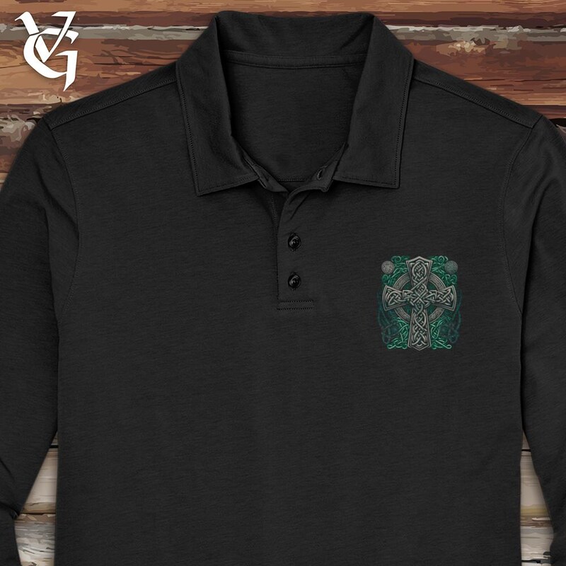 Polo Long Sleeve With Cross - Etsy