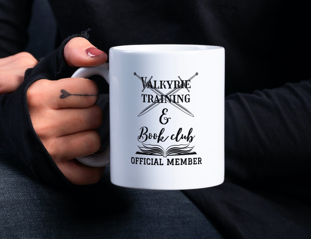 ACOSF Valkyrie Coffee Cup 15oz, SJM Ceramic Mug, Nesta Book Club Cup ...