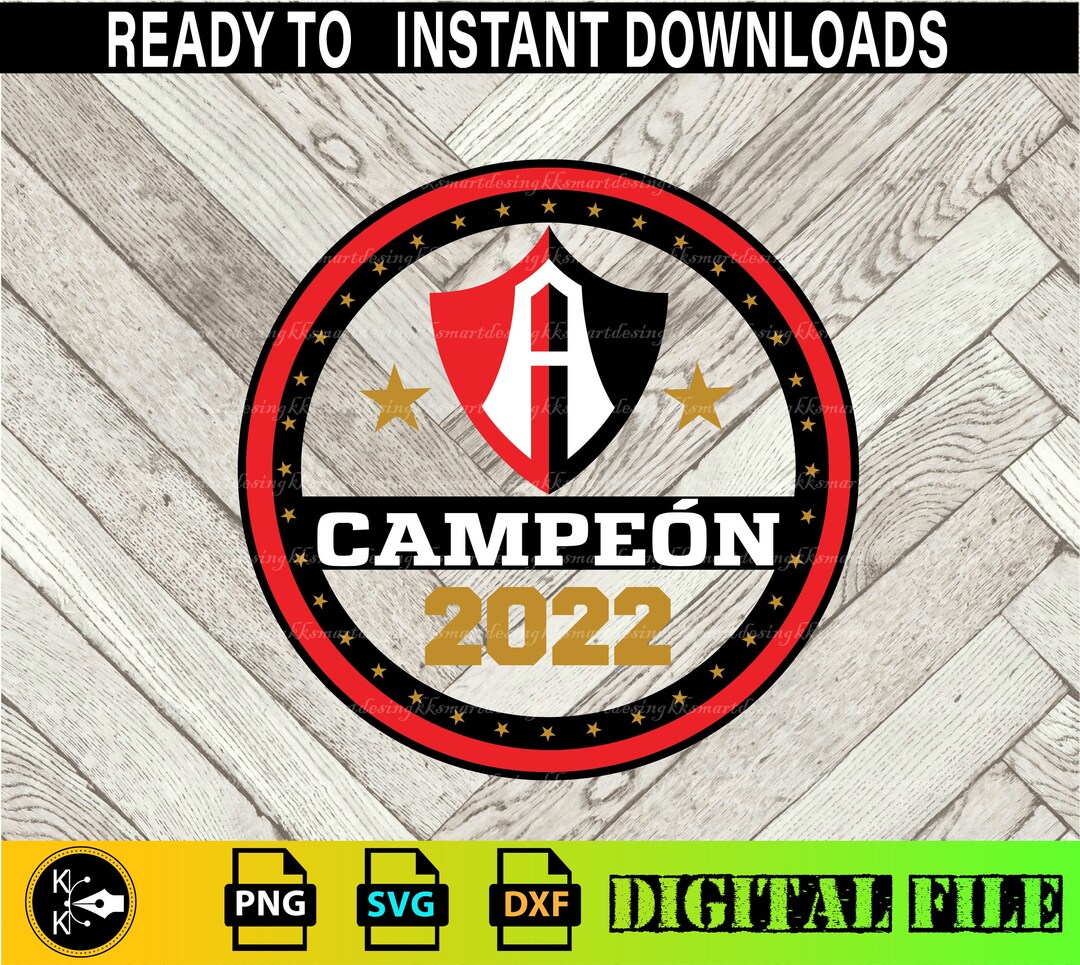 Buy Club Atlas Champion 2022 Logo PNG SVG DXF File Cut Sport Online in ...