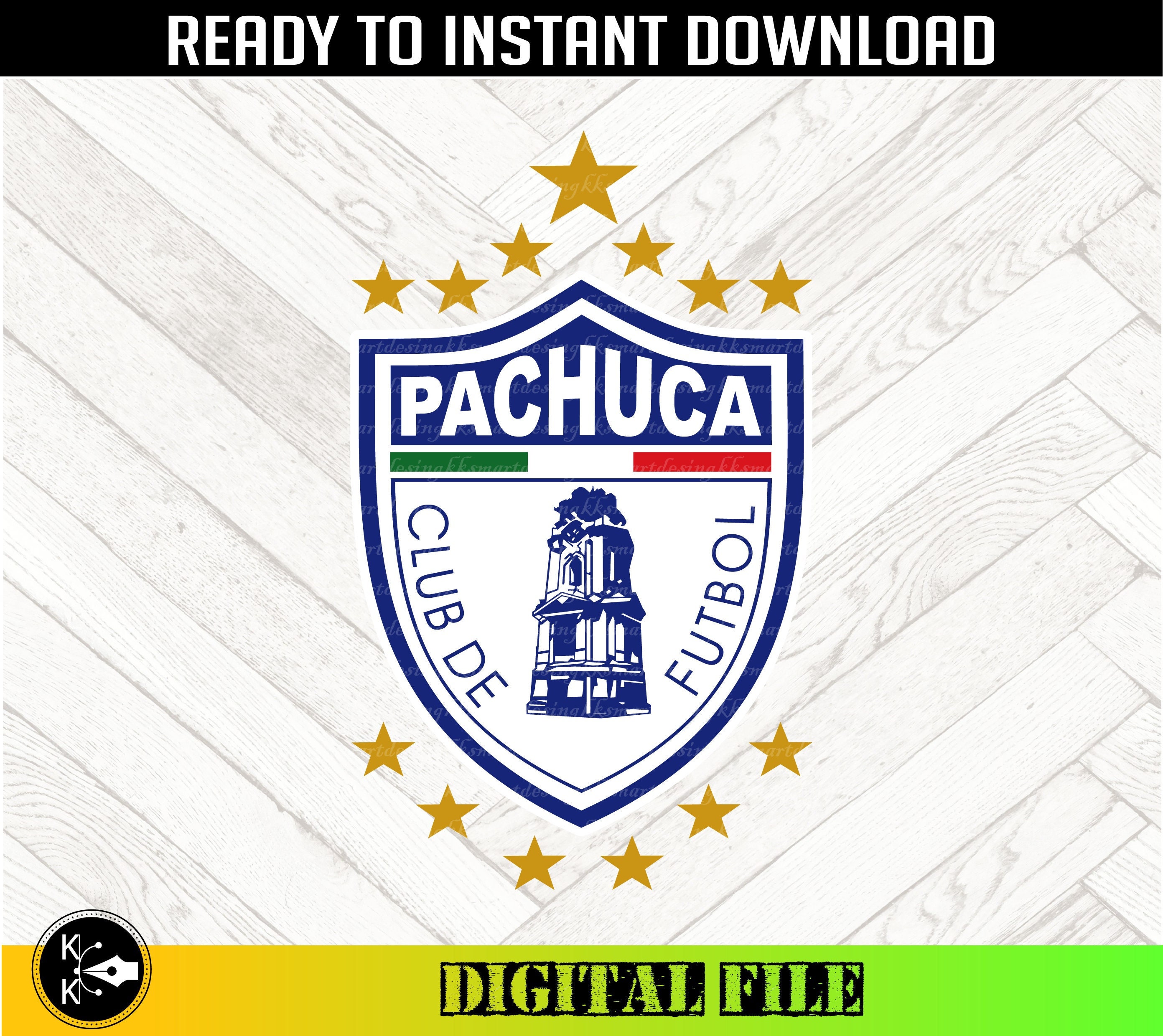 Pachuca logo png svg liga mx pachuca impresión - Etsy México