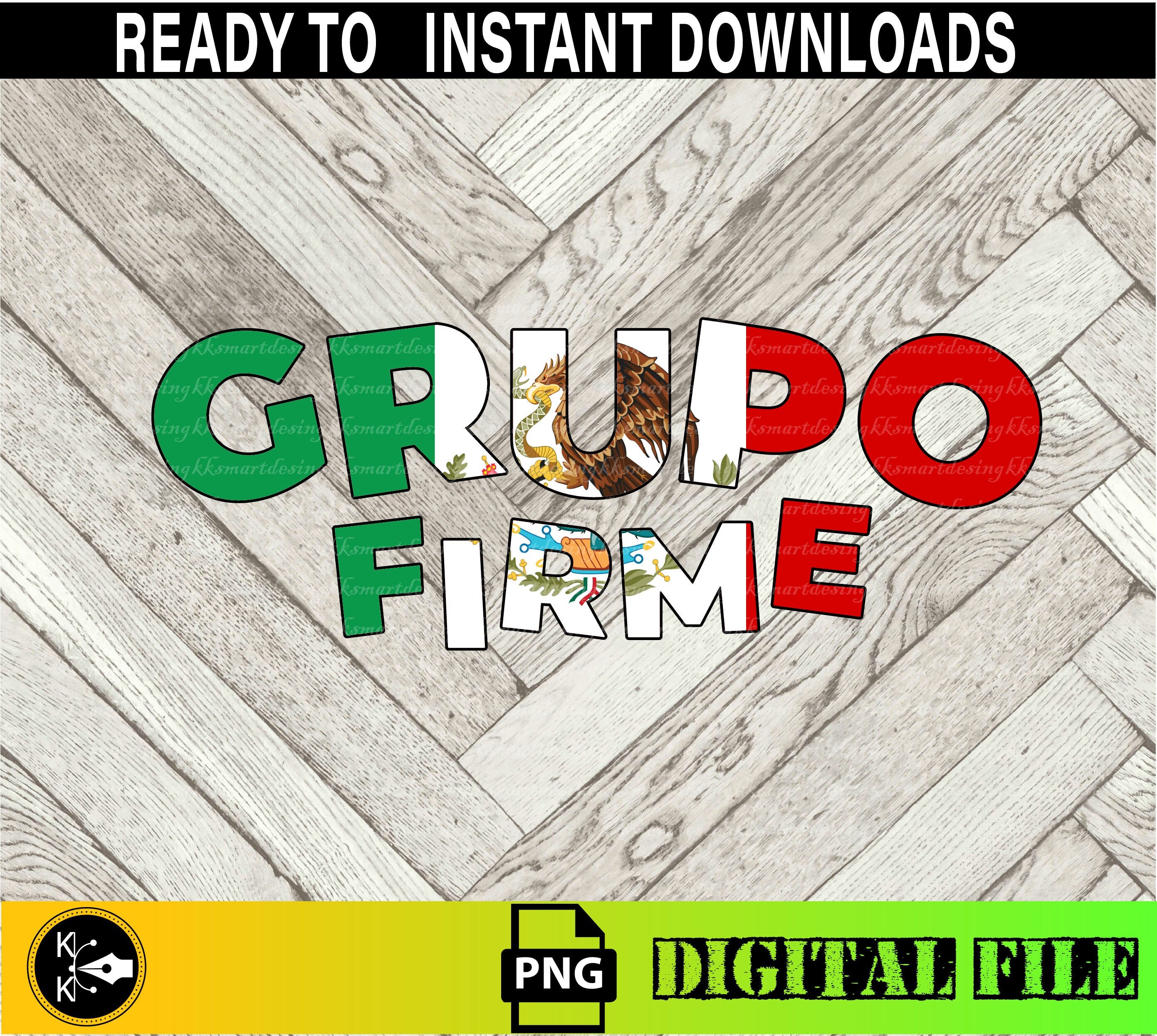 Logo Grupo Firme Banda SVG PNG DXF - Etsy España