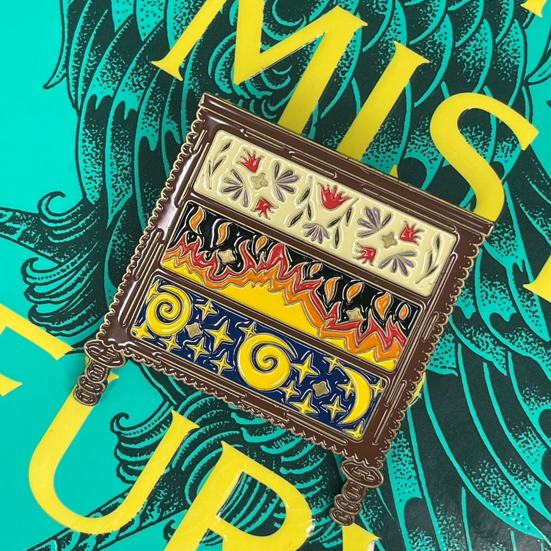 ACOTAR Archeron Sisters Dresser Enamel Pin | Bookish | Booktok | Feyre ...