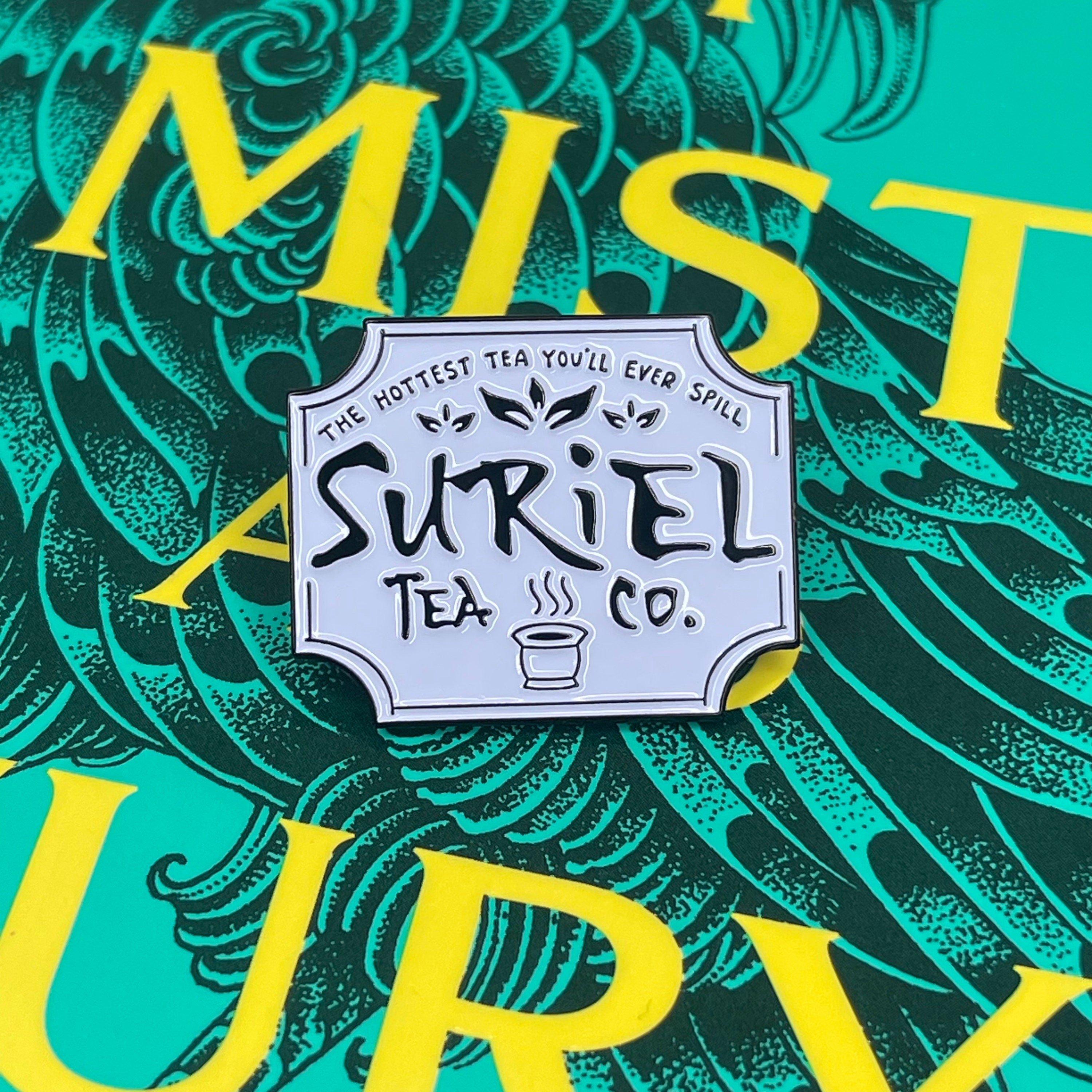 ACOTAR Suriel Tea Co. Enamel Pin the Hotest Tea Youll Ever Spill ...