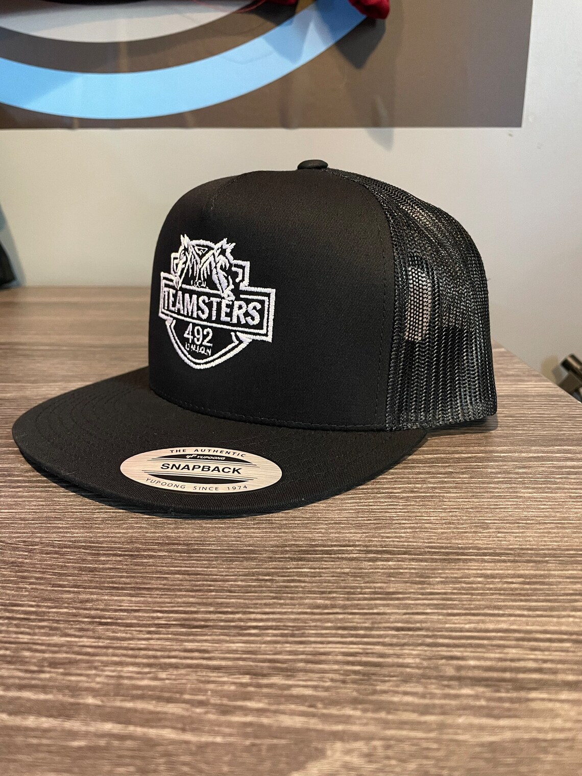 Teamsters Custom Union Number Embroidered Hat. - Etsy