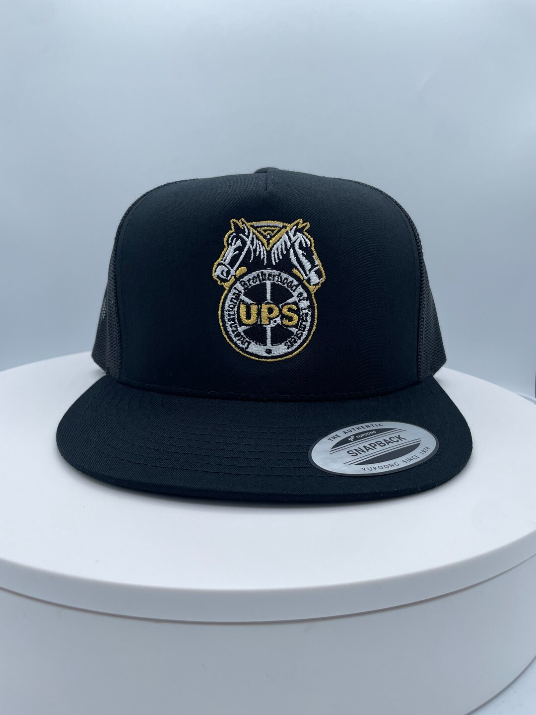 UPS Teamsters Unión Embroidered Trucker Hat. - Etsy