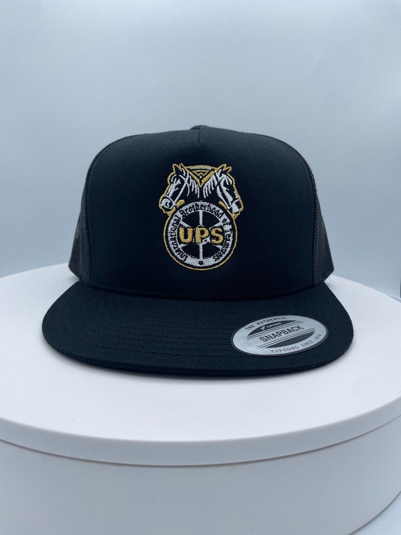 UPS Teamsters Unión Embroidered Trucker Hat. - Etsy