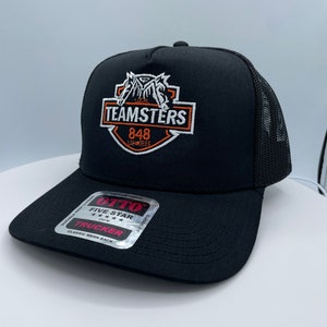 Teamsters Embroidered Trucker Hat With Customized Union Number. - Etsy