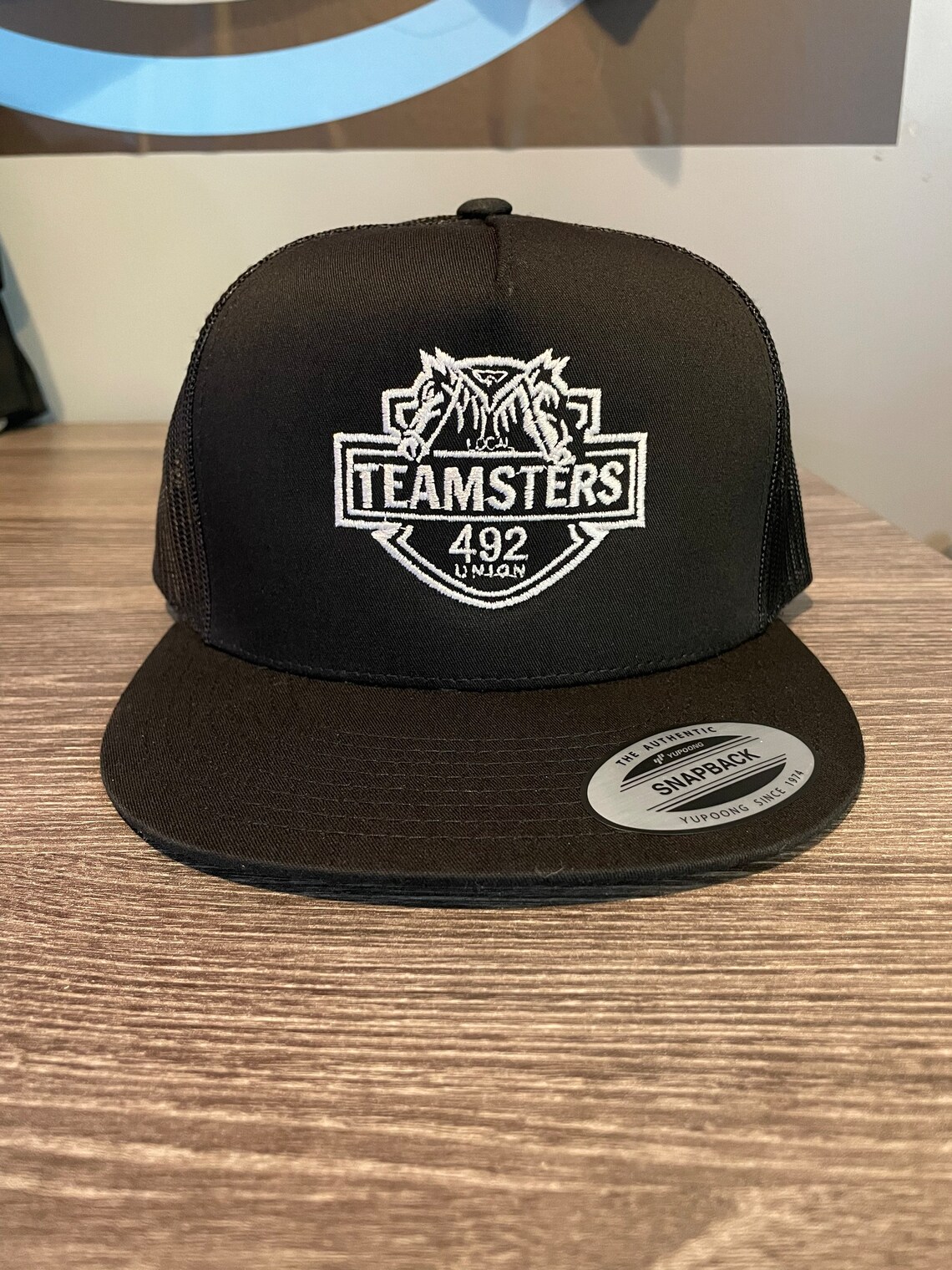 Teamsters Custom Union Number Embroidered Hat. - Etsy
