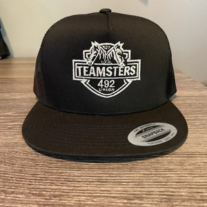 Teamsters Custom Union Number Embroidered Hat. - Etsy