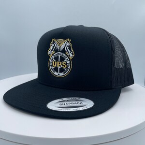 UPS Teamsters Unión Embroidered Trucker Hat. - Etsy