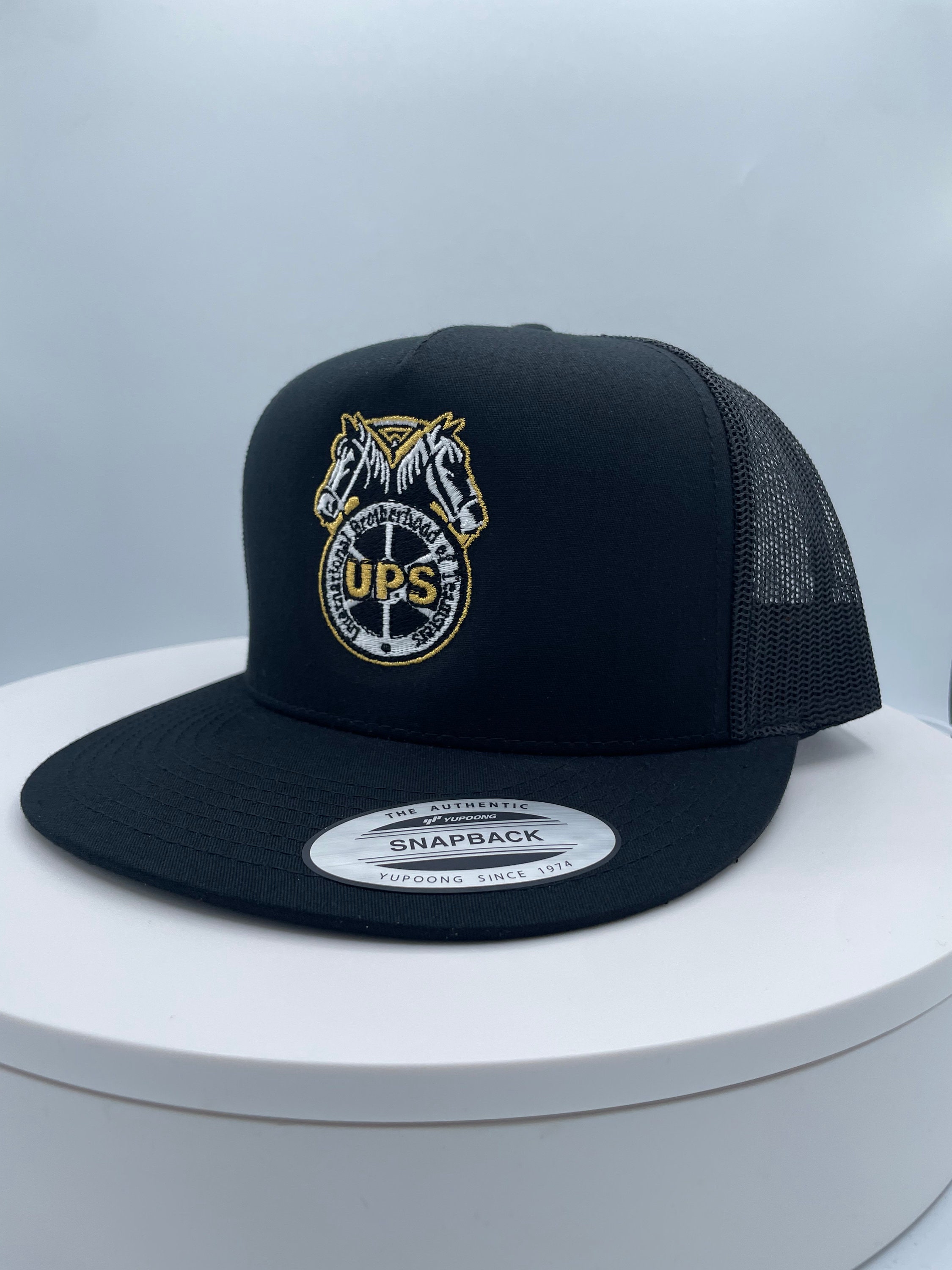 UPS Teamsters Unión Embroidered Trucker Hat. - Etsy