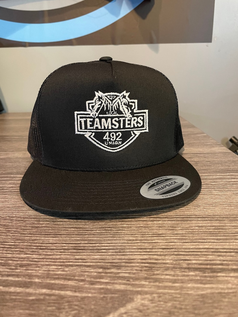 Teamsters Custom Union Number Embroidered Hat. - Etsy