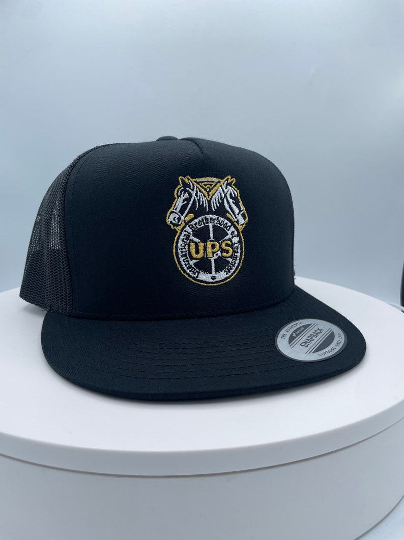 UPS Teamsters Unión Embroidered Trucker Hat. - Etsy