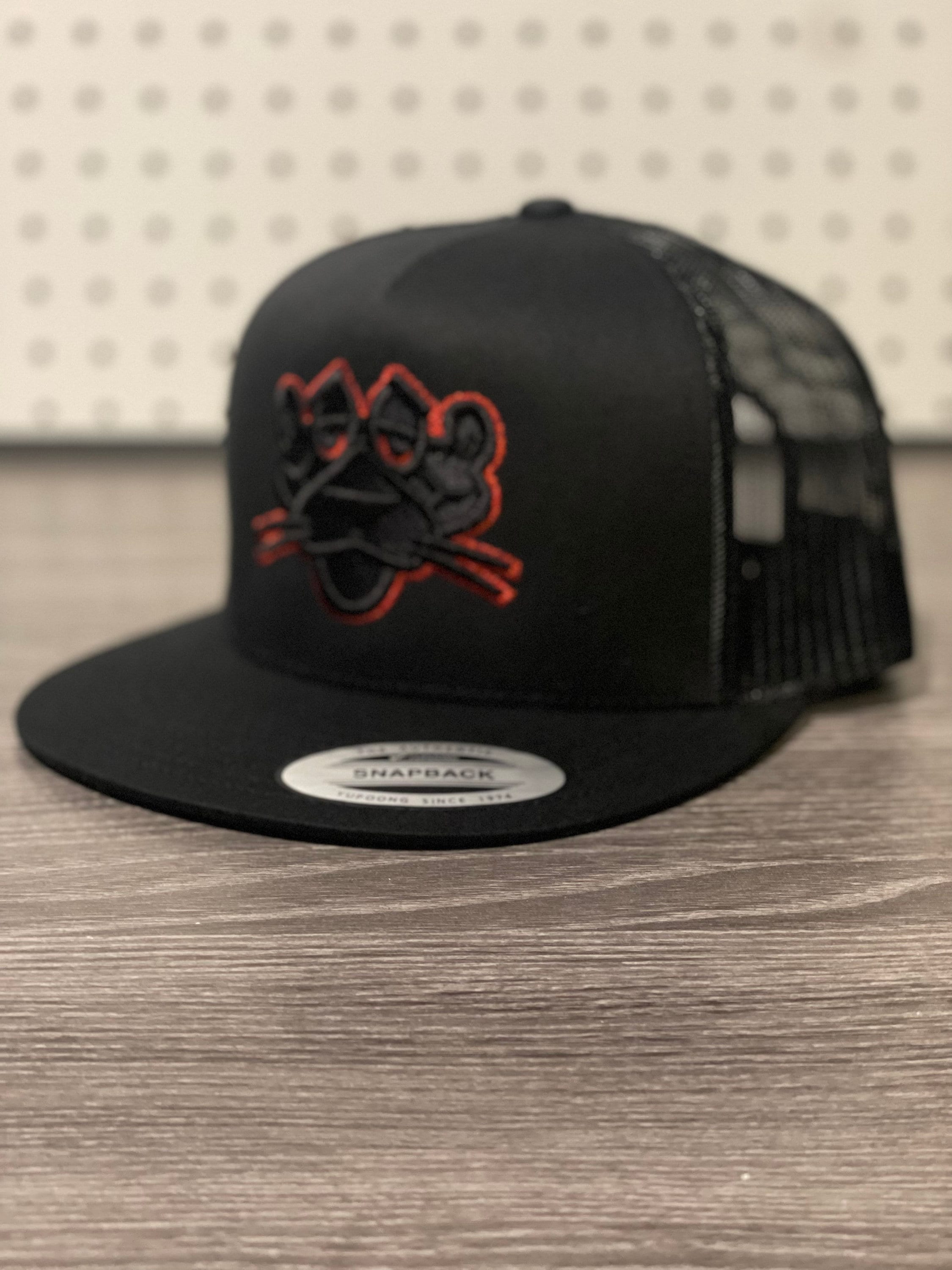 Panther Embroidery 3D Puff Embroidery Hat. - Etsy
