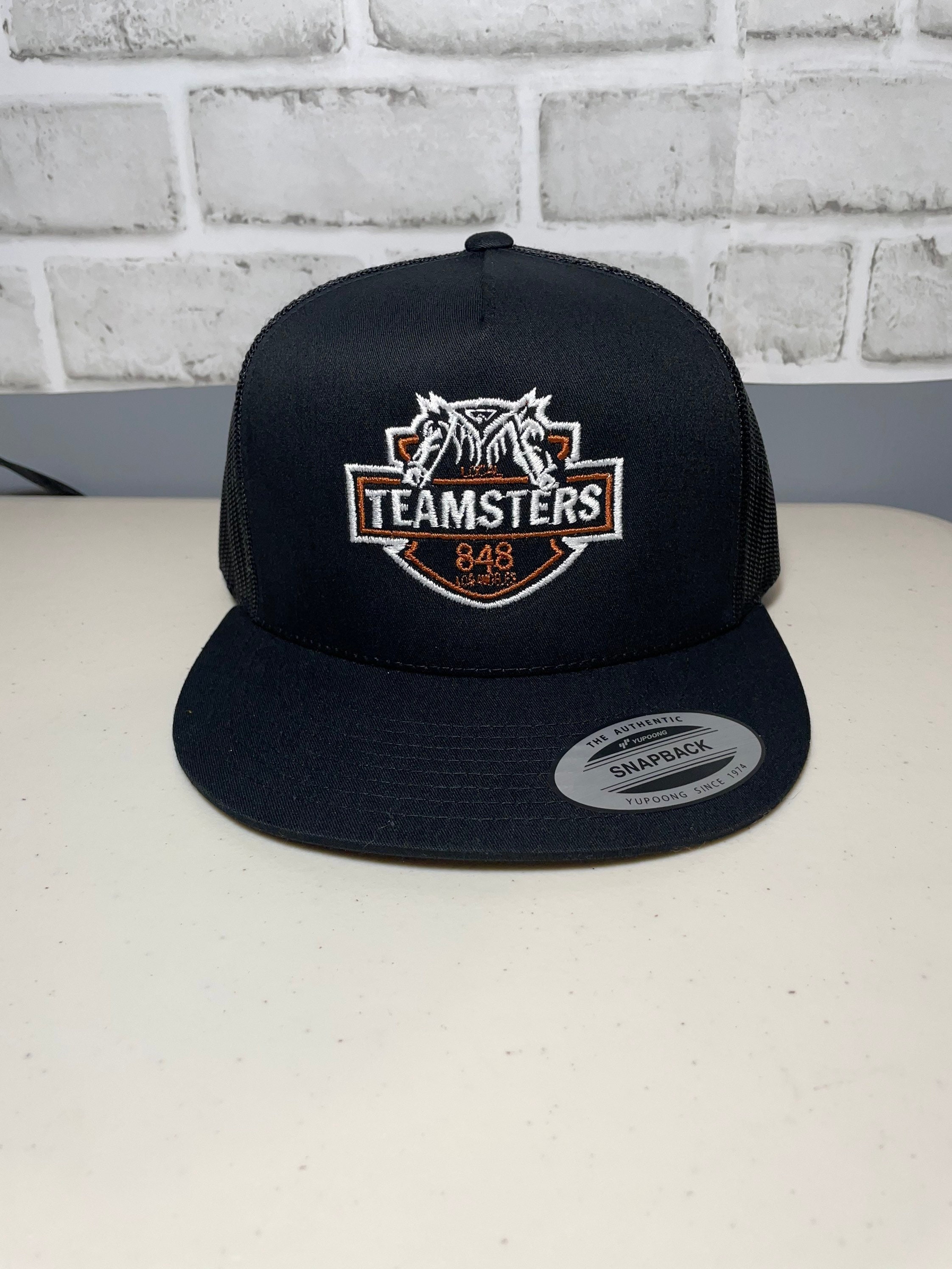Teamsters Embroidered Trucker Hat. - Etsy