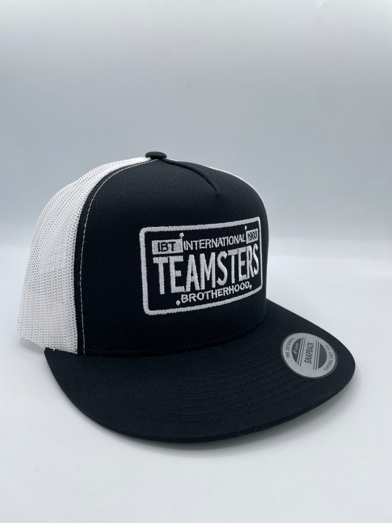 Teamsters Embroidered Trucker Hat. - Etsy