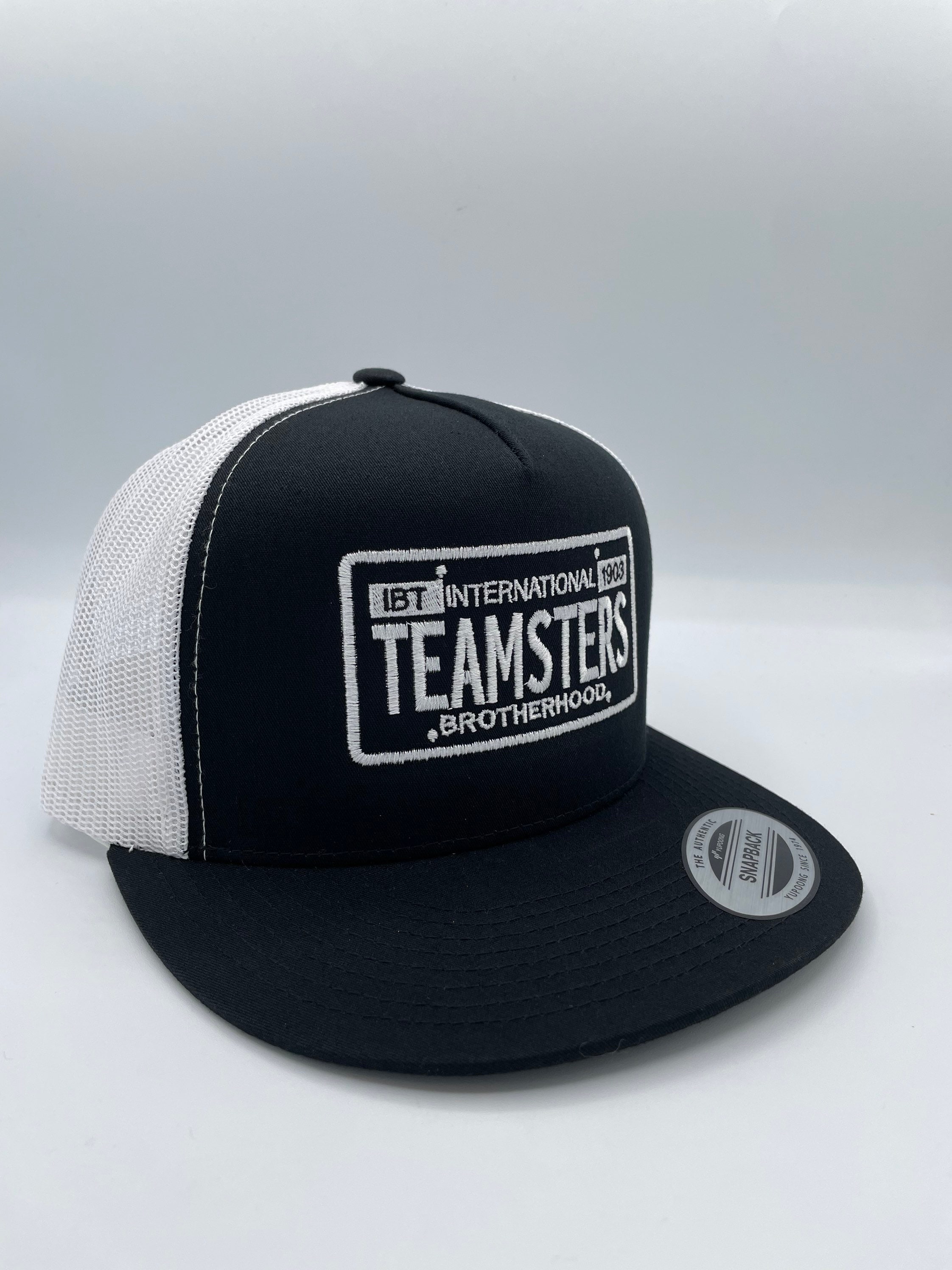 Teamsters Embroidered Trucker Hat. - Etsy