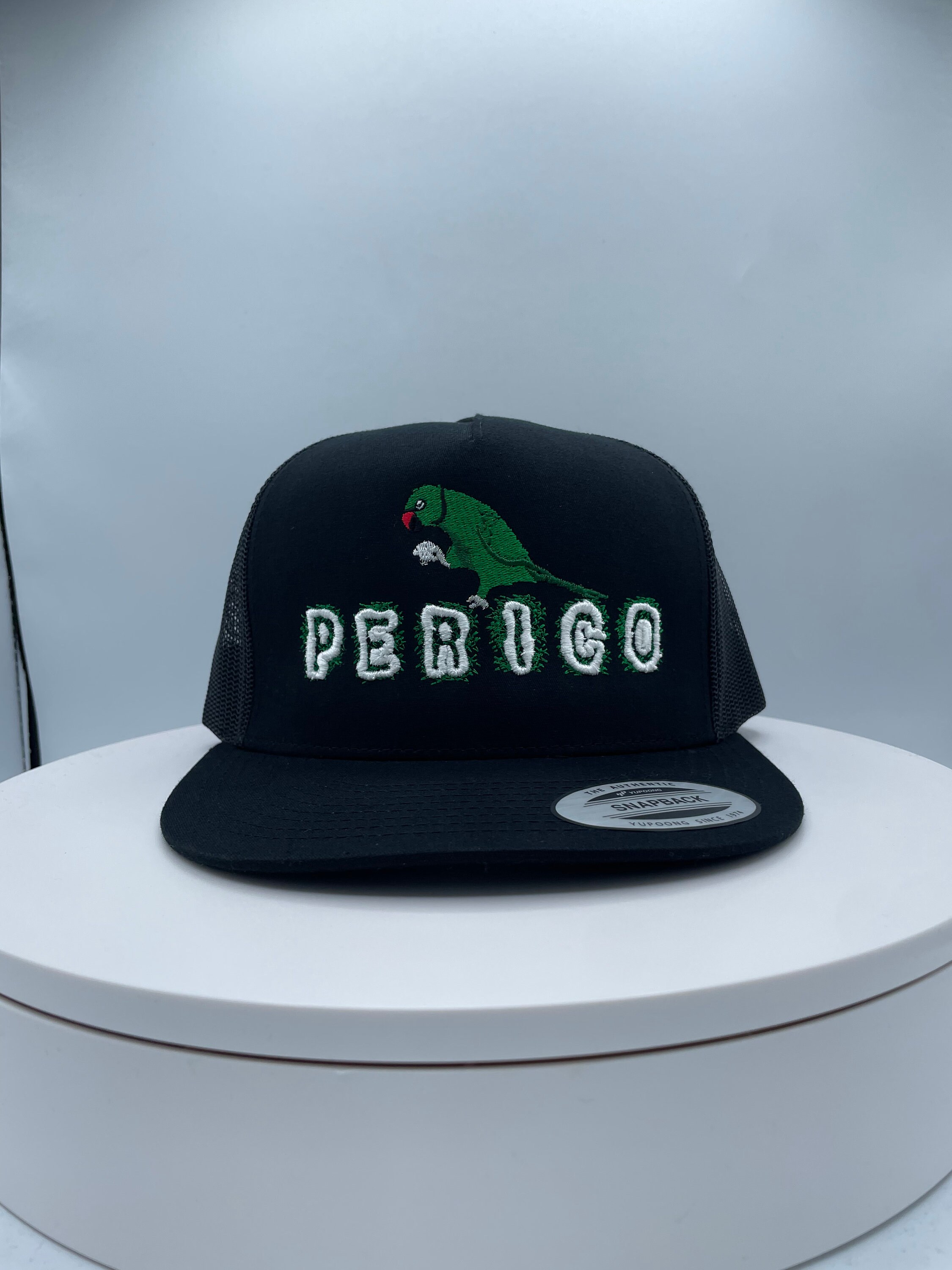 Perico Puff Embroidered Trucker Hat. - Etsy