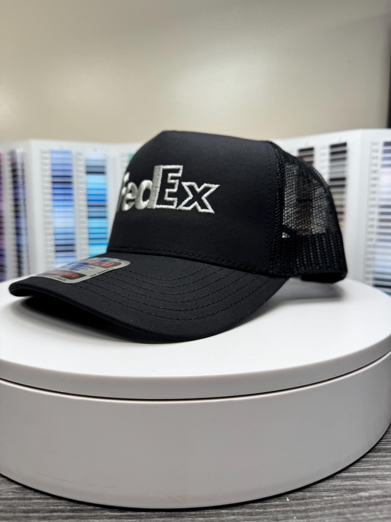 Fedex Embroidered Trucker Hat - Etsy