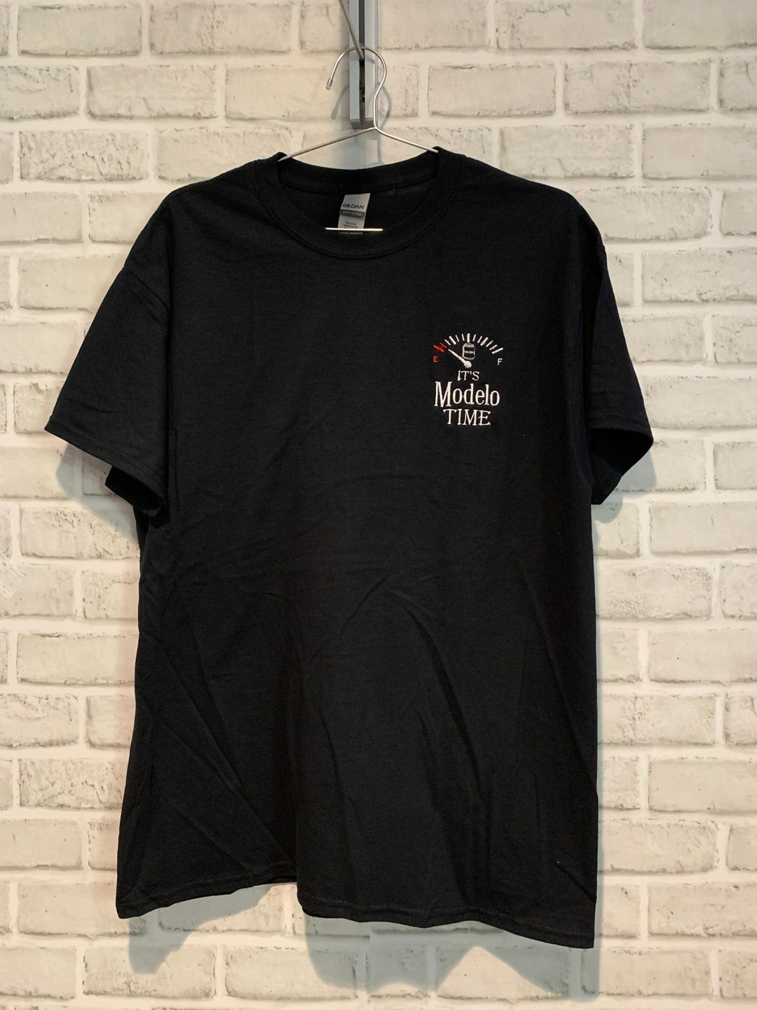 It’s Modelo Time Embroidered T-shirt. - Etsy