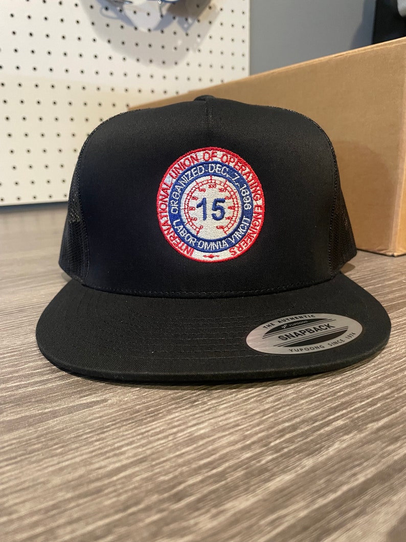 Operating Engineer Custom Union Number Trucker Hat. - Etsy