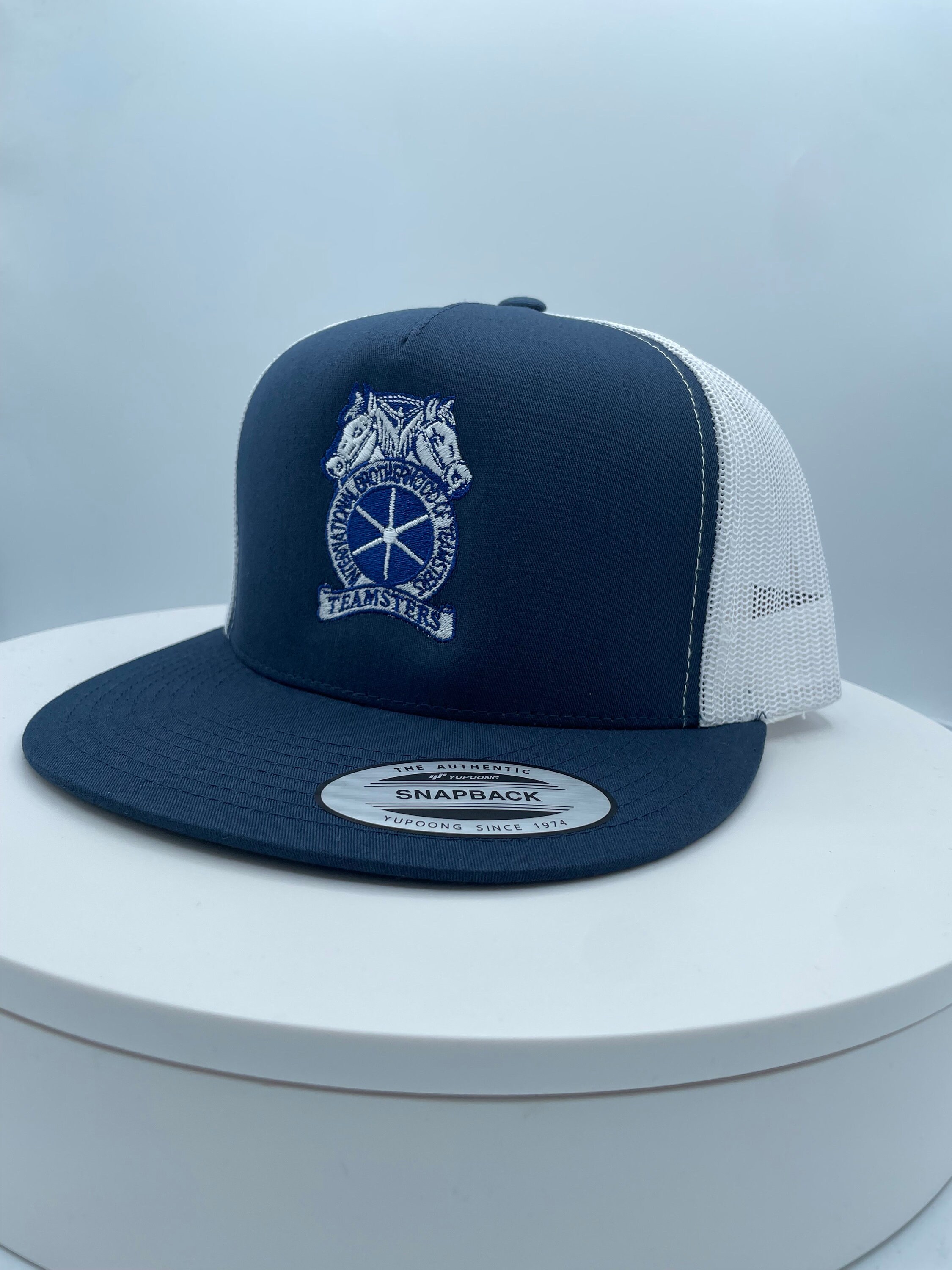 Teamster Union Embroidered Trucker Hat. - Etsy