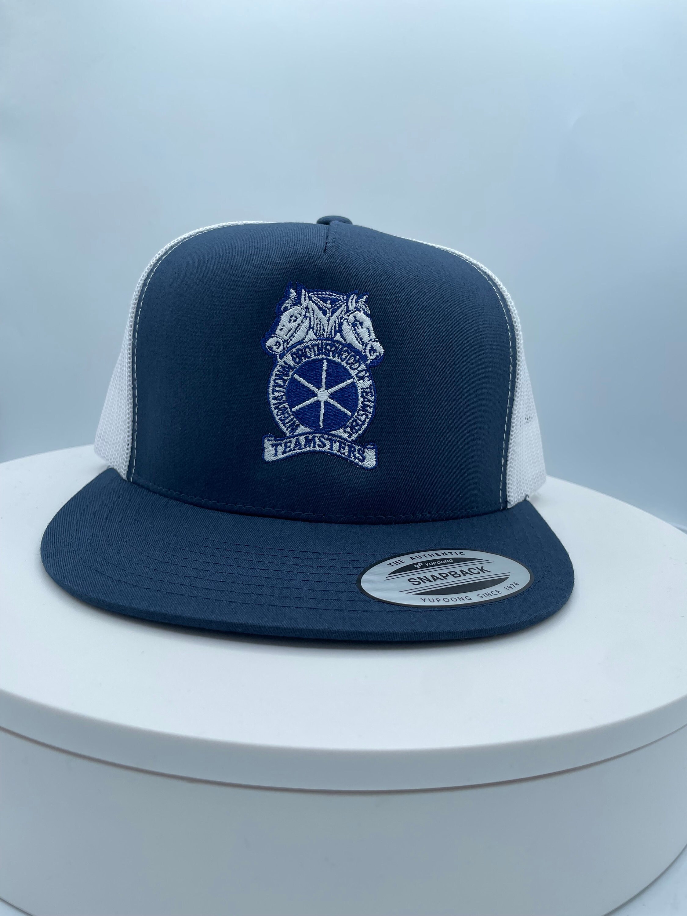 Teamster Union Embroidered Trucker Hat. - Etsy