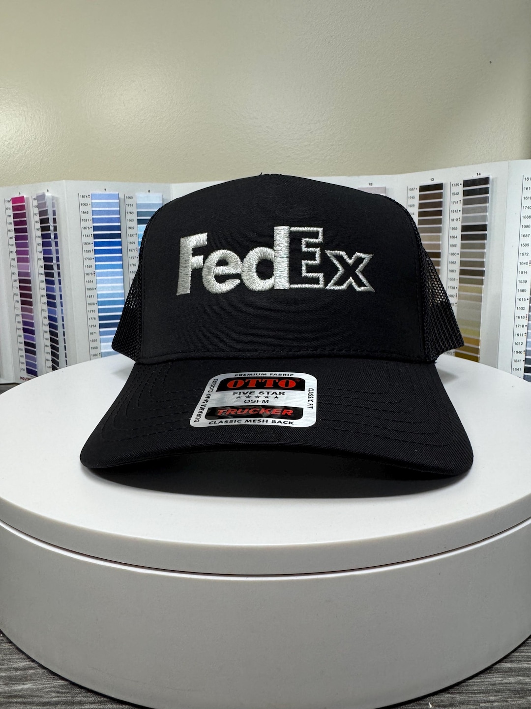 Fedex Embroidered Trucker Hat - Etsy