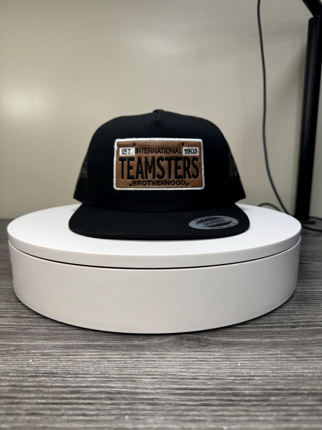 Teamsters Embroidered Trucker Hat. - Etsy