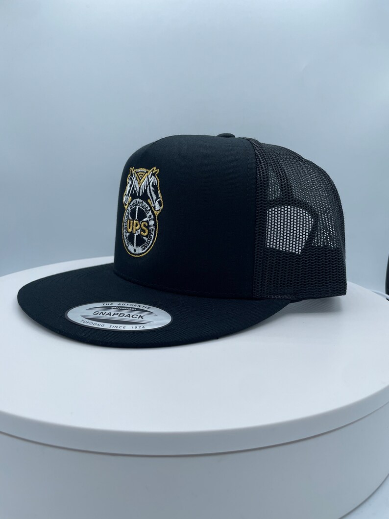 UPS Teamsters Unión Embroidered Trucker Hat. - Etsy