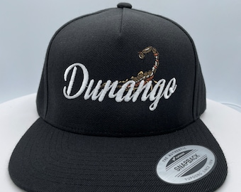 DURANGO MEXICO Rooster Gallo Embroidered Western Rodeo HAT Adjustable ...