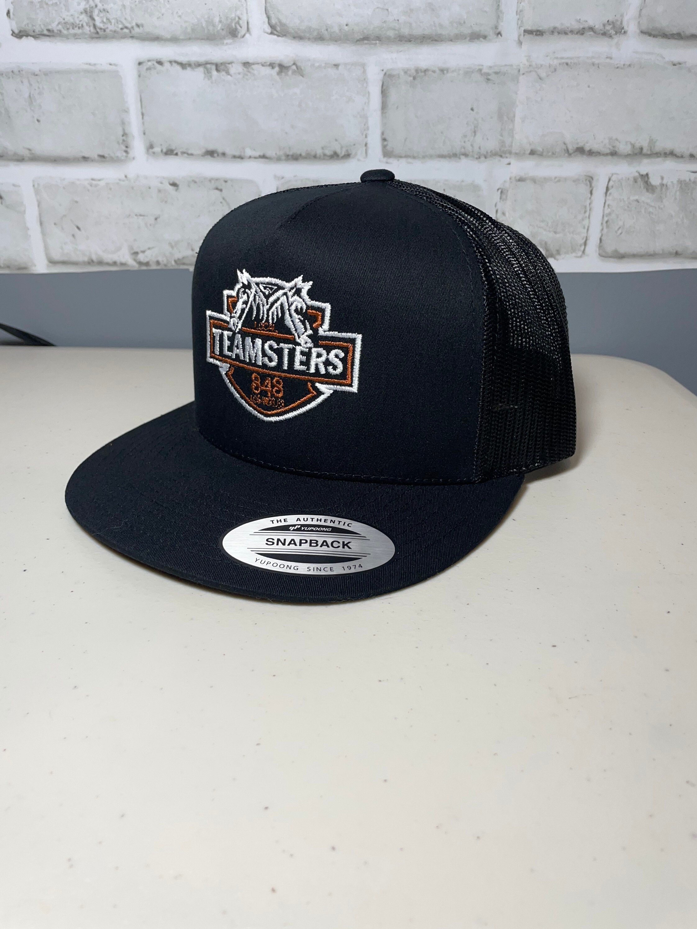 Teamsters Embroidered Trucker Hat. - Etsy