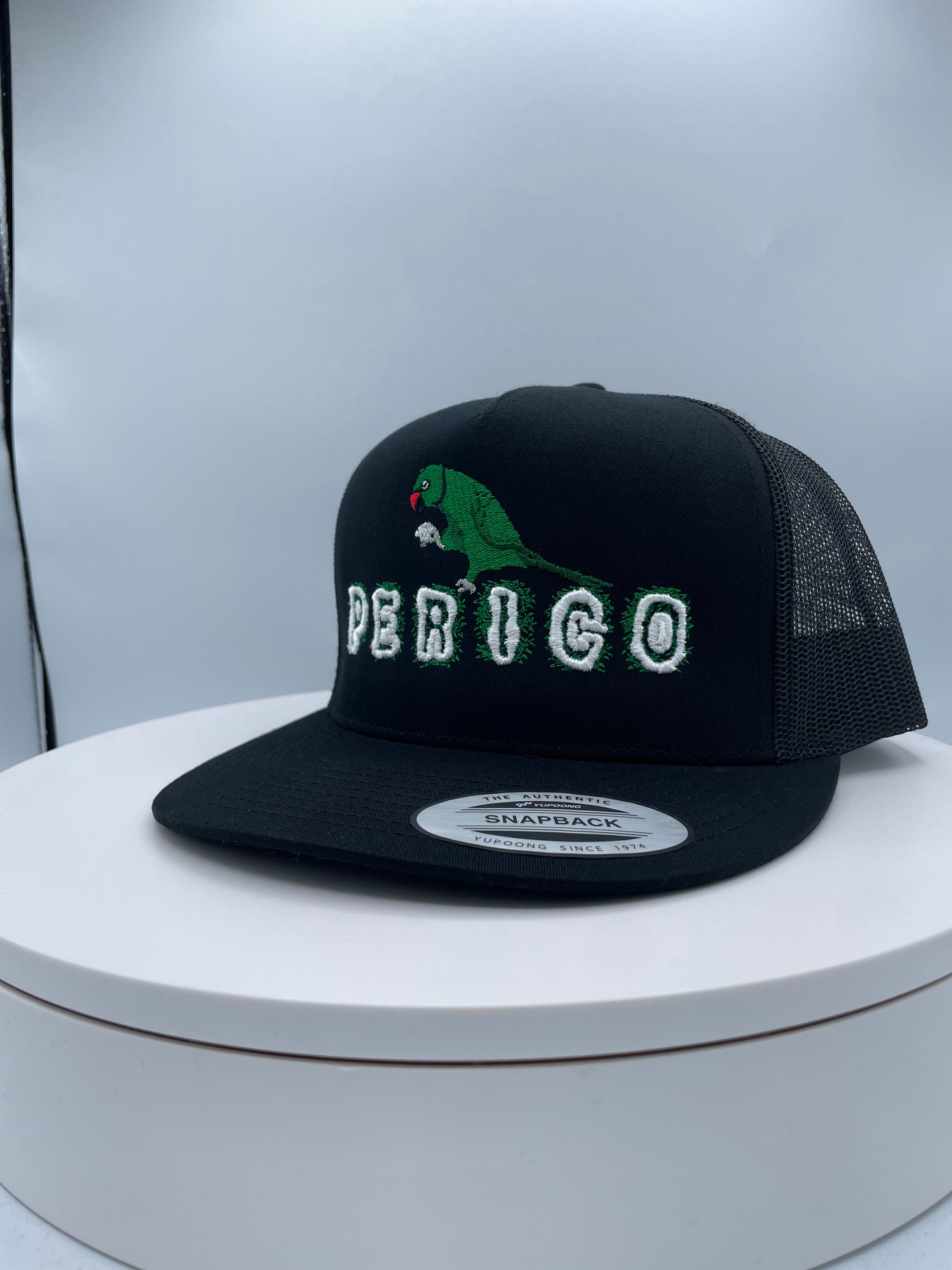 Perico Puff Embroidered Trucker Hat. - Etsy