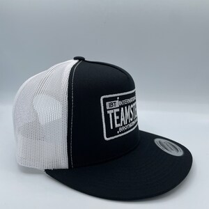 Teamsters Embroidered Trucker Hat. - Etsy