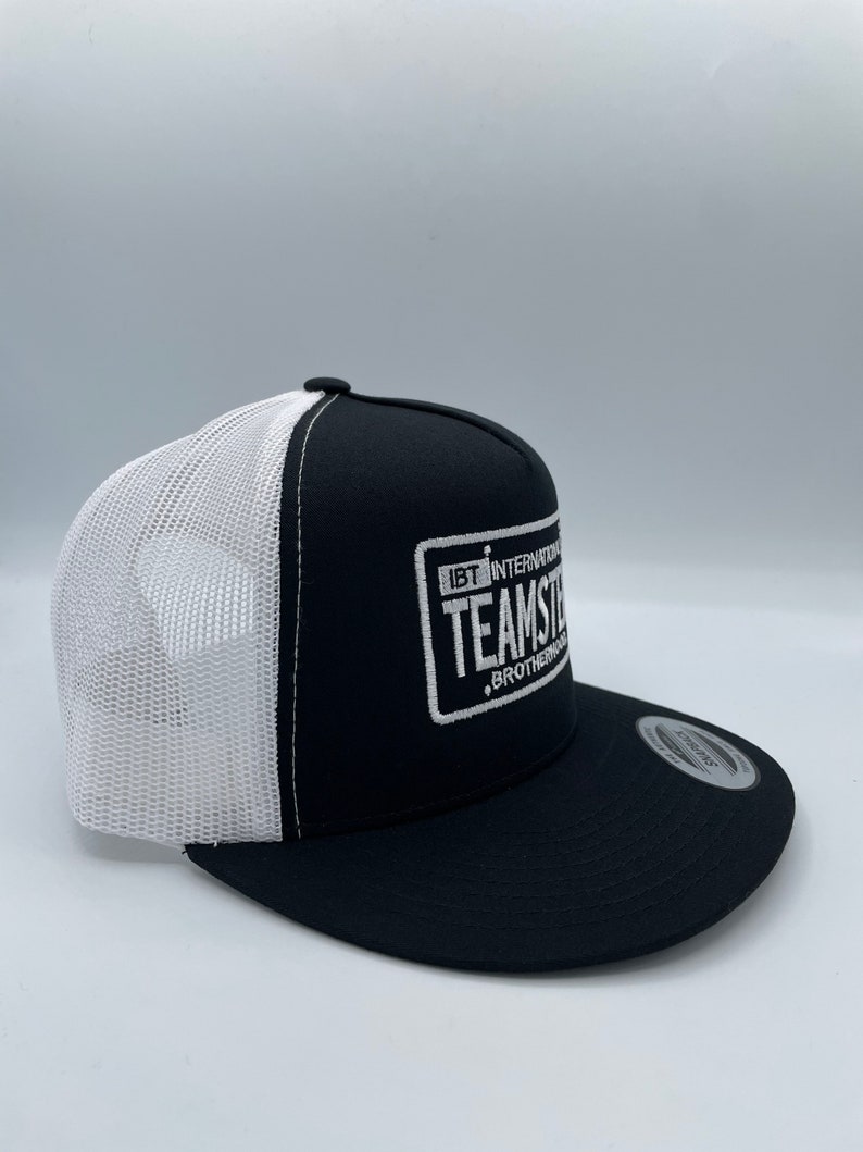 Teamsters Embroidered Trucker Hat. - Etsy