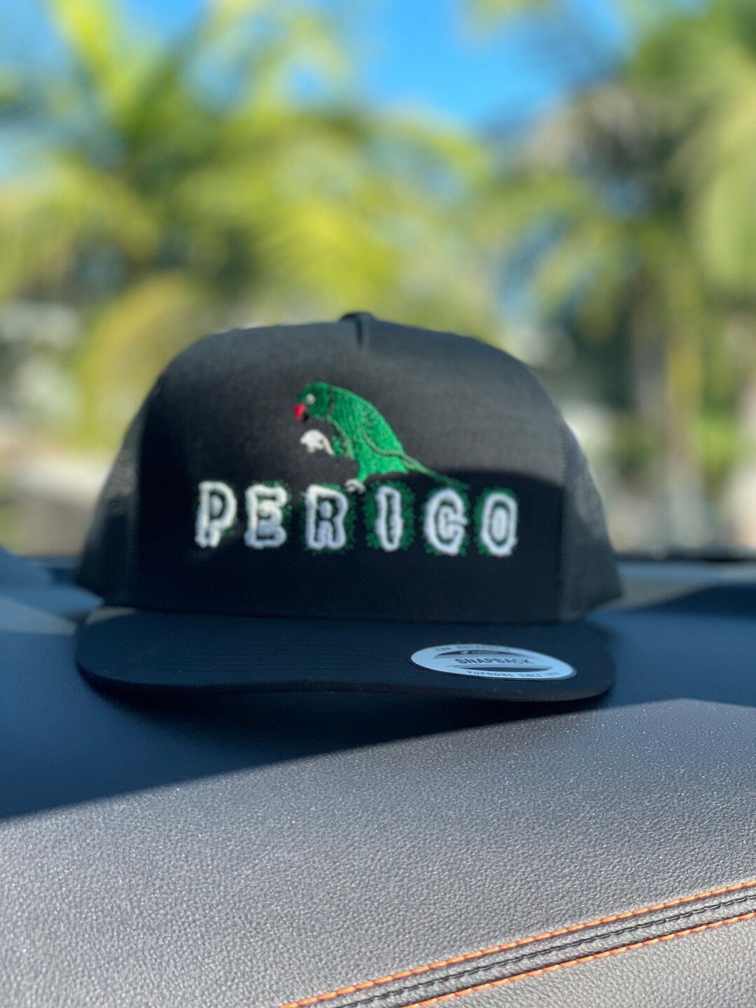 Perico Puff Embroidered Trucker Hat. - Etsy