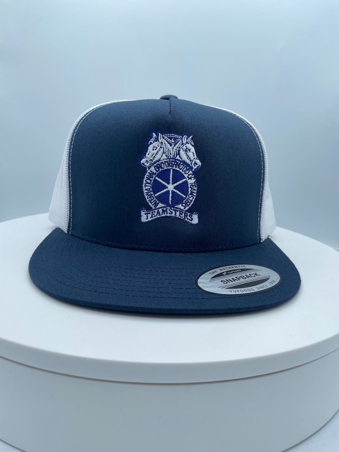 Teamster Union Embroidered Trucker Hat. - Etsy