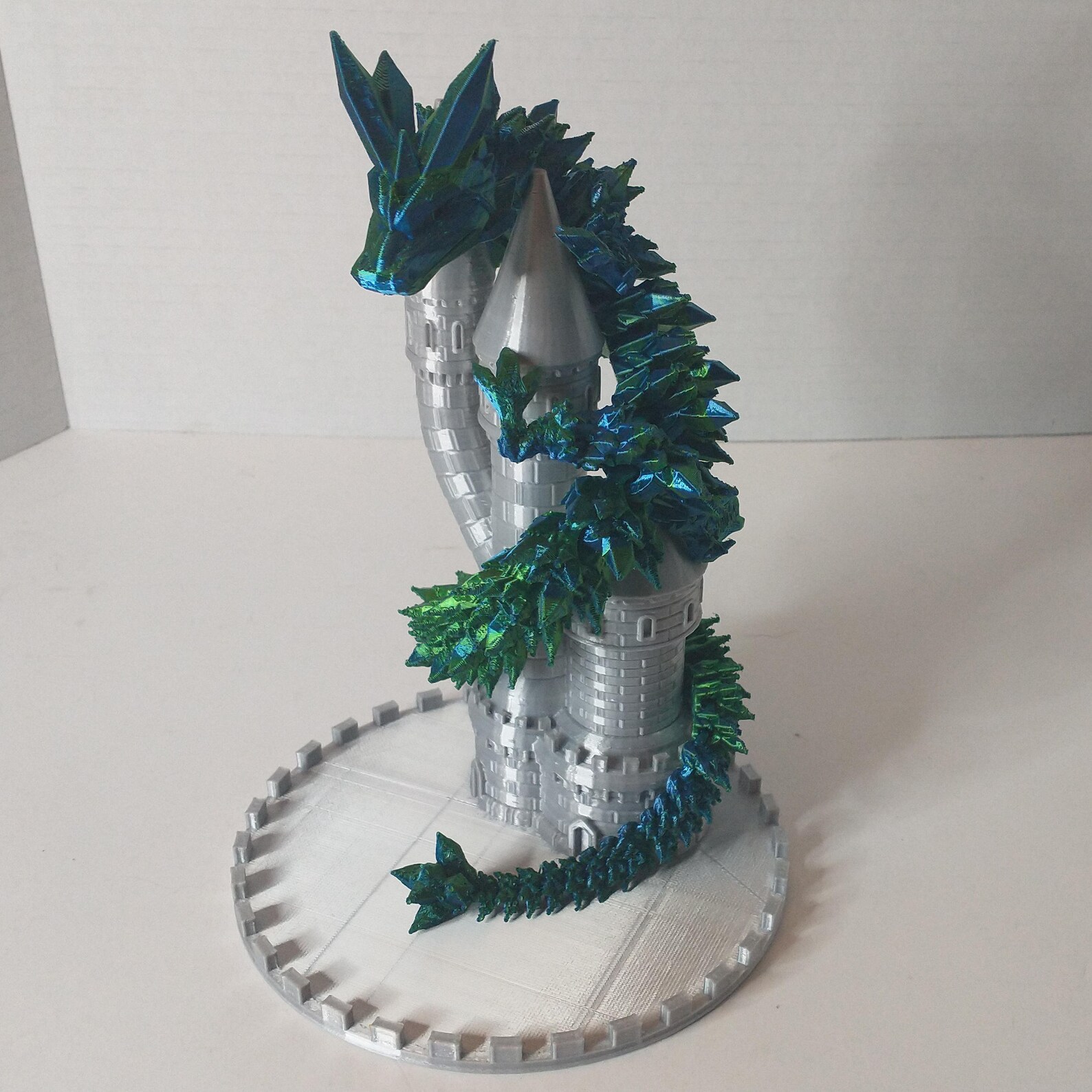 Articulated Dragon Stand Display Holder Castle Diorama for Dragons ...