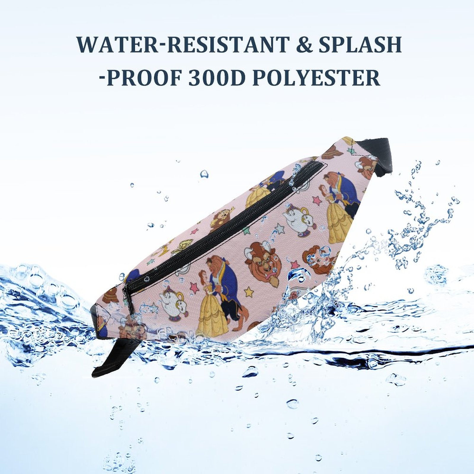 Beauty and the Beast Theme Park Bum Bag, Theme Park Fanny Pack, Cute ...