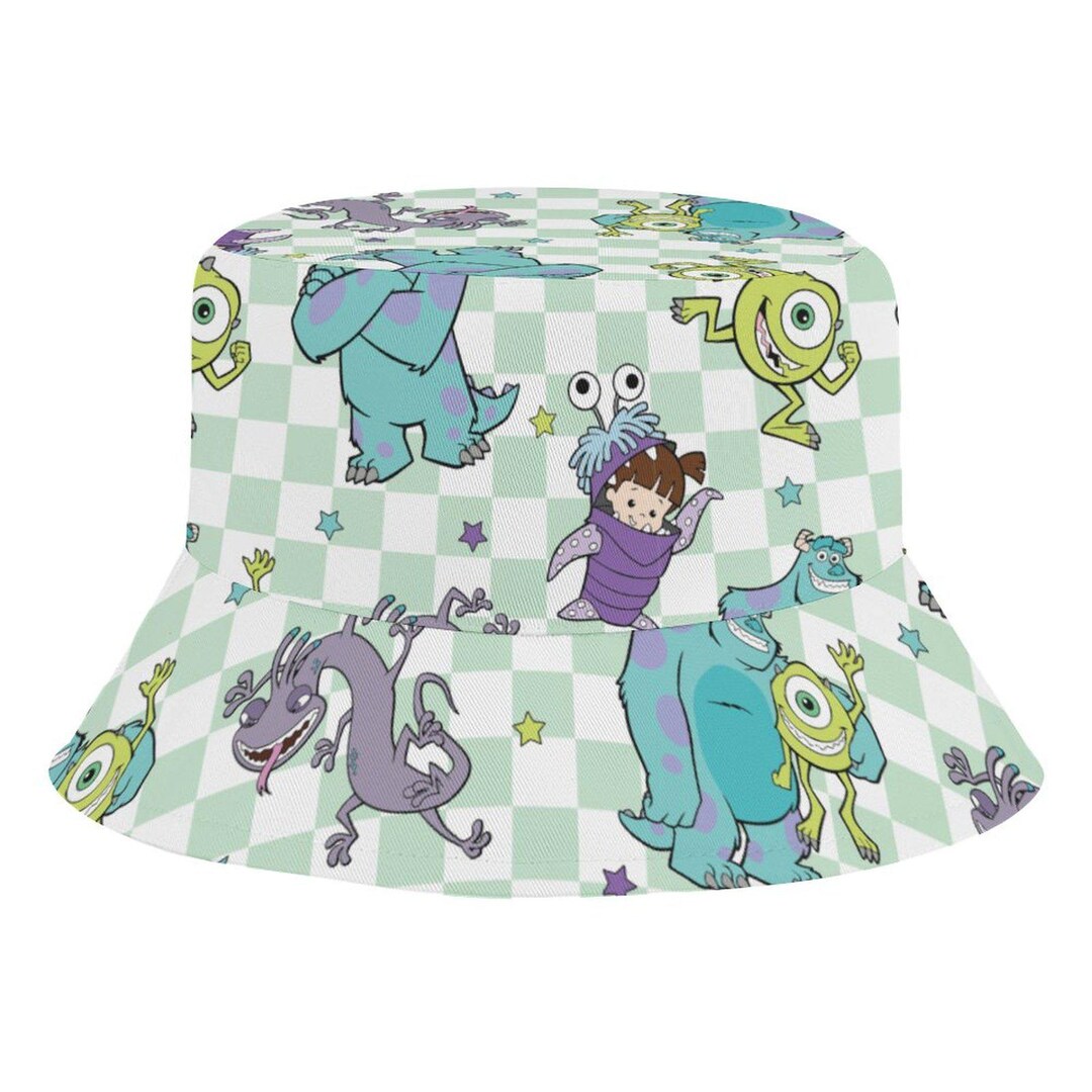Monsters Inc Kid's Bucket Hat, Monsters Inc Theme Park Bucket Hat, Kids ...