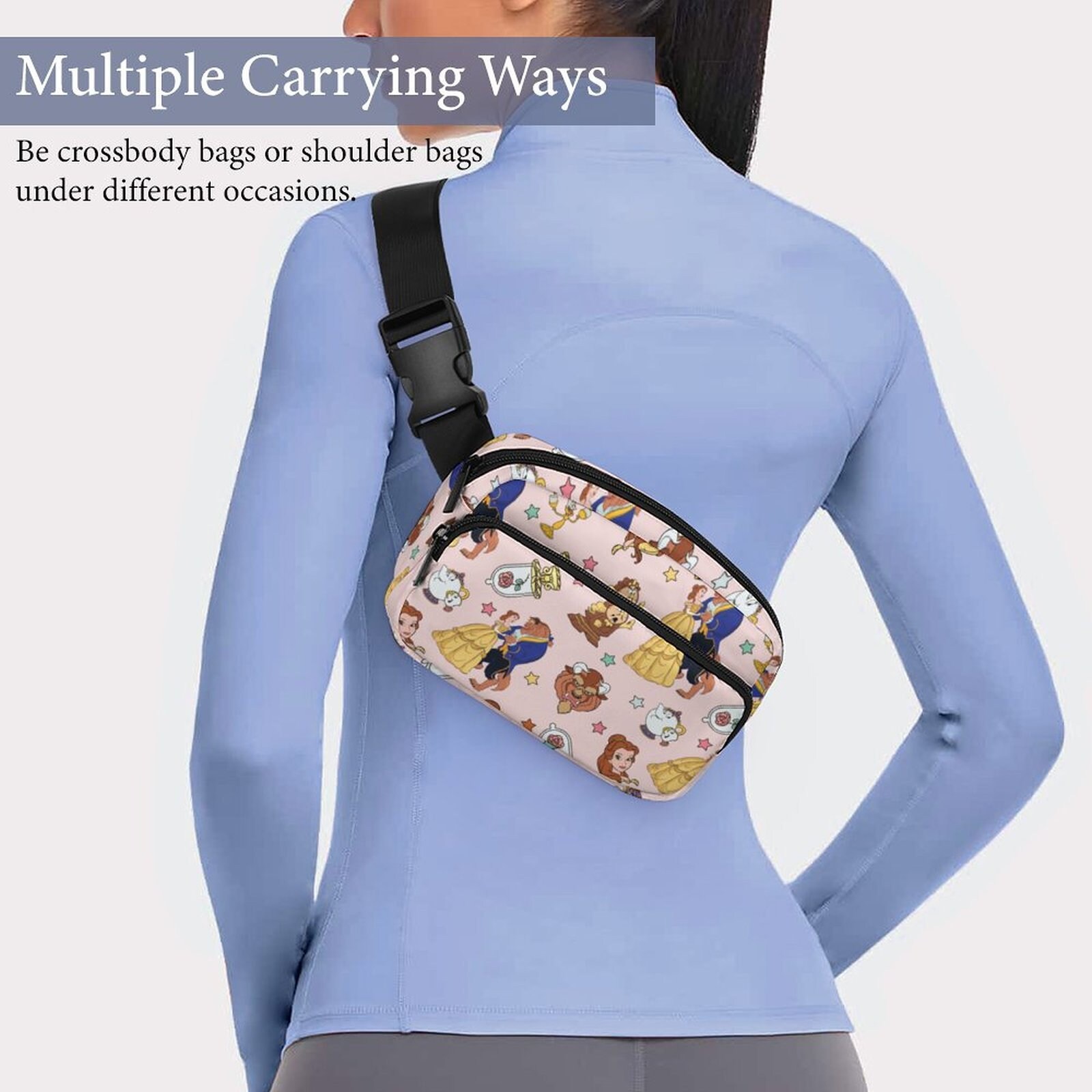 Beauty and the Beast Theme Park Bum Bag, Theme Park Fanny Pack, Cute ...