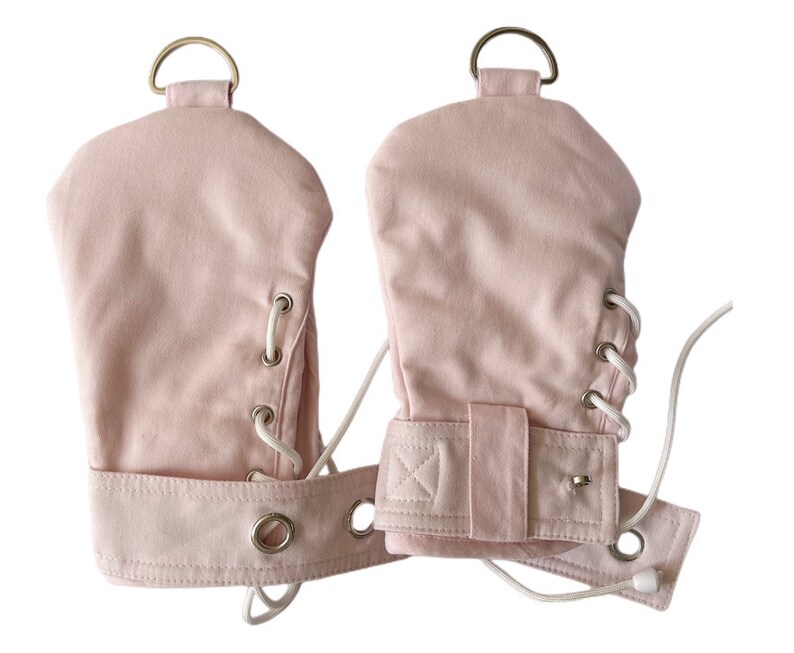 Locking Canvas Medical Style Bondage Mittens - Etsy